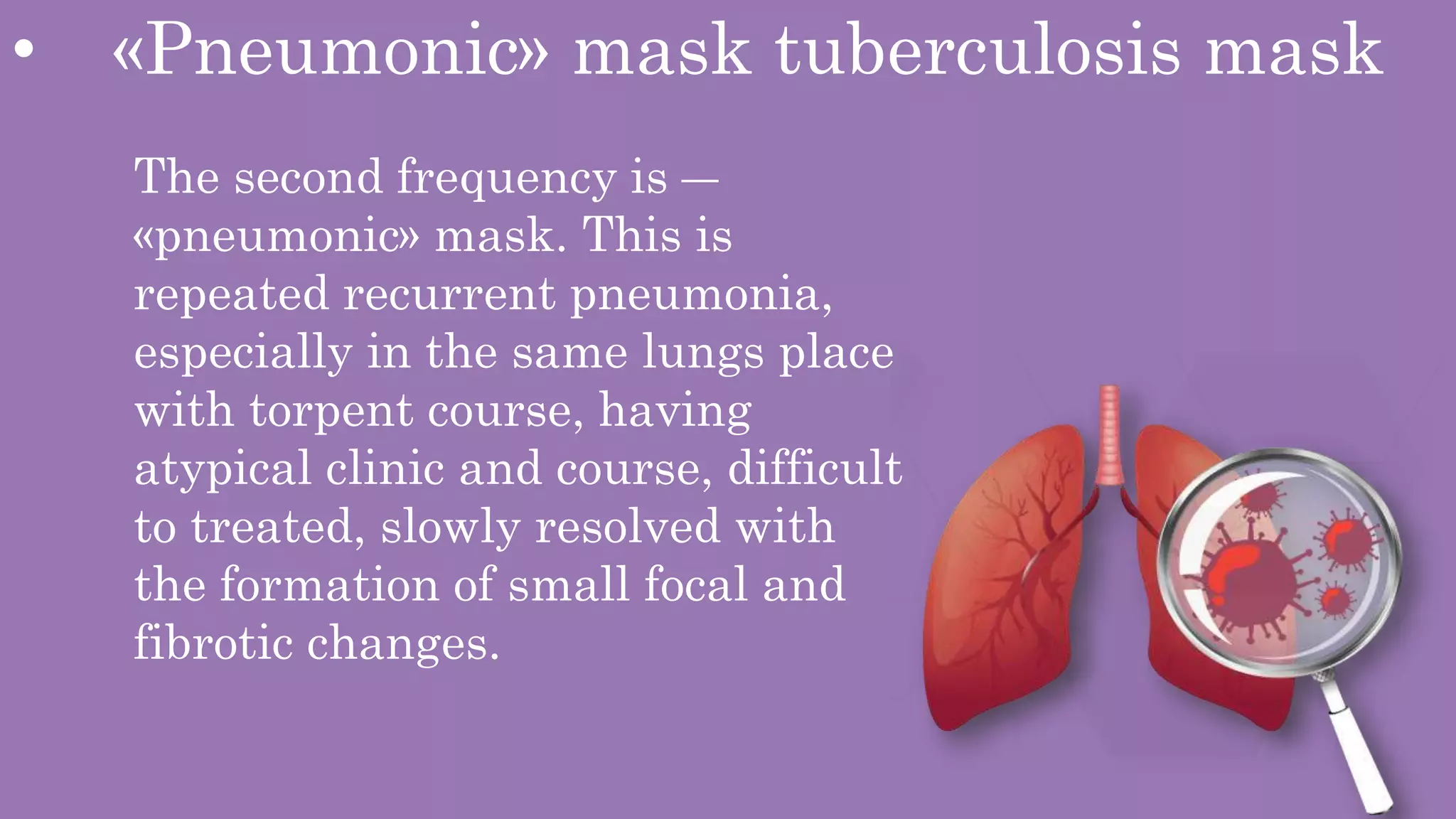 Primary and secondary forms of tuberculosis | PPTX