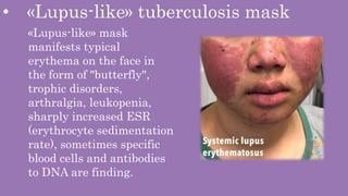 Primary and secondary forms of tuberculosis | PPTX