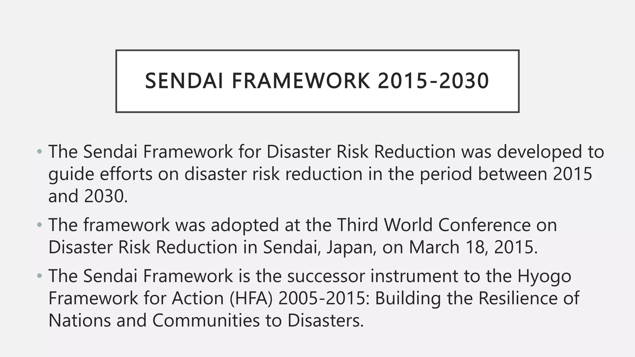 Introductions to hazard and disaster | PPTX