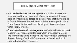 Introductions to hazard and disaster | PPTX