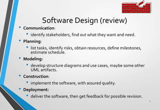 software construction and development pptx | PPTX