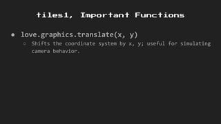 CS50 Game Dev Lecture : Super Mario Bros | PDF