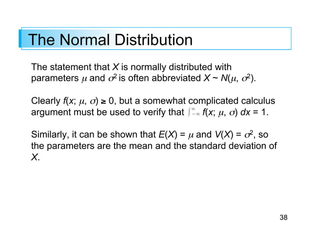 Continuous random variables and probability distribution | PDF | Physics | Science