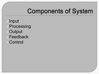 fundamental information system concepts with example | PPT