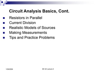 lecture4 Resistor Capacitor Inductor and its properties | PPT