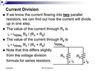 lecture4 Resistor Capacitor Inductor and its properties | PPT