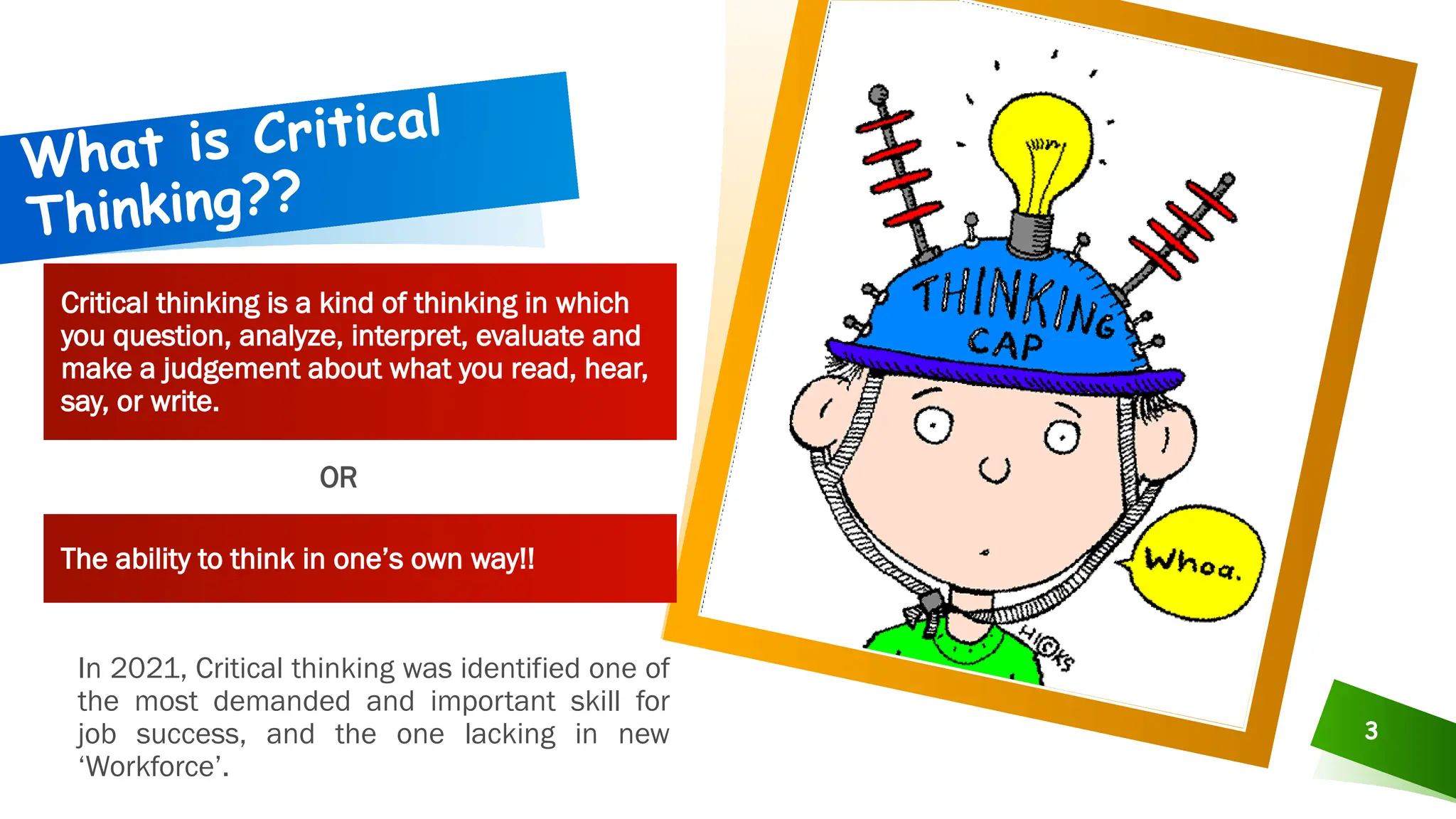 Problem Solving with Critical Thinking ppt | PPT