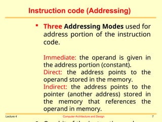 Computer Architecture notes by Beenish Lecture 4.ppt