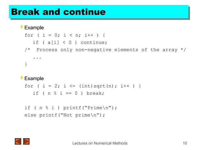 C Programming Notes and Importaint Topics | PPT