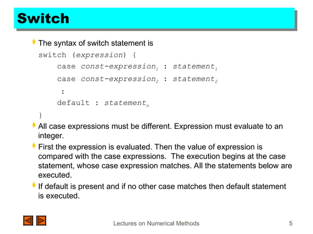 C Programming Notes and Importaint Topics | PPT