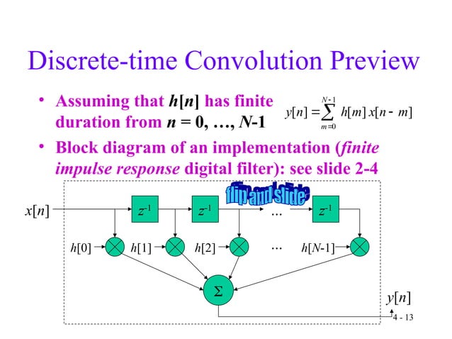 Continuous-Time Convolution in Linear Systems and Signals | PPT