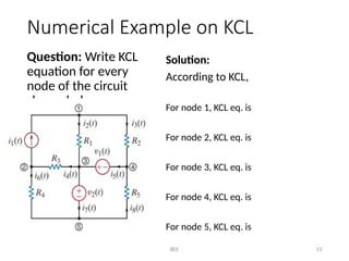 Introduction to Node, Loops, Mesh and branch. | PPTX