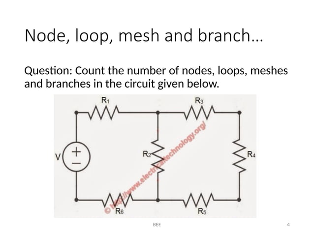 Introduction to Node, Loops, Mesh and branch. | PPTX