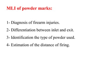 lecture 4. Firearm and burn buc.pptxmdvie | PPTX