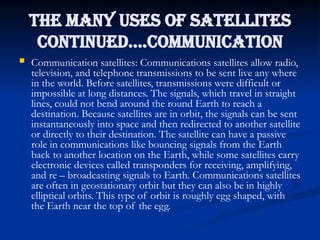 Comprehensive Overview of Satellites and Their Orbits in Remote Sensing ...