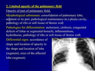 Lecture 4-5. Radiological semiotics of lung and mediastinum pathology..ppt