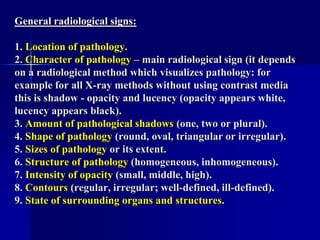 Lecture 4-5. Radiological semiotics of lung and mediastinum pathology..ppt