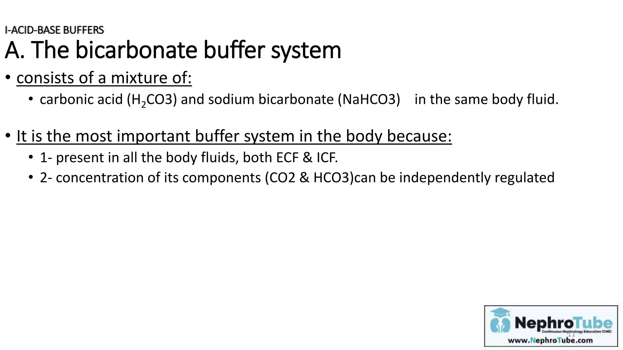 Back to Basics: Renal Physiology (Normal Acid base balance) - Dr. Gawad ...