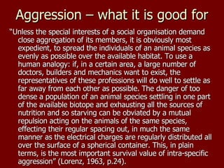Aggression | ODP