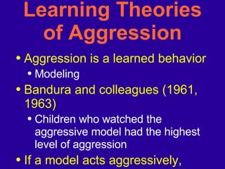 Aggression | ODP