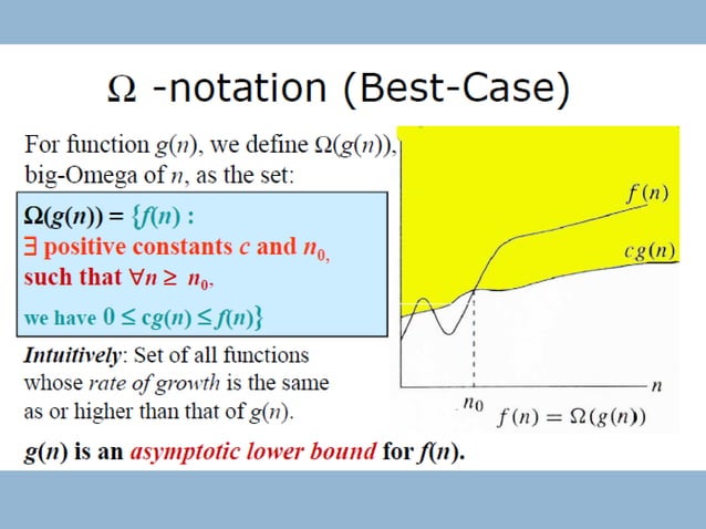 Lecture 4 asymptotic notations | PPT