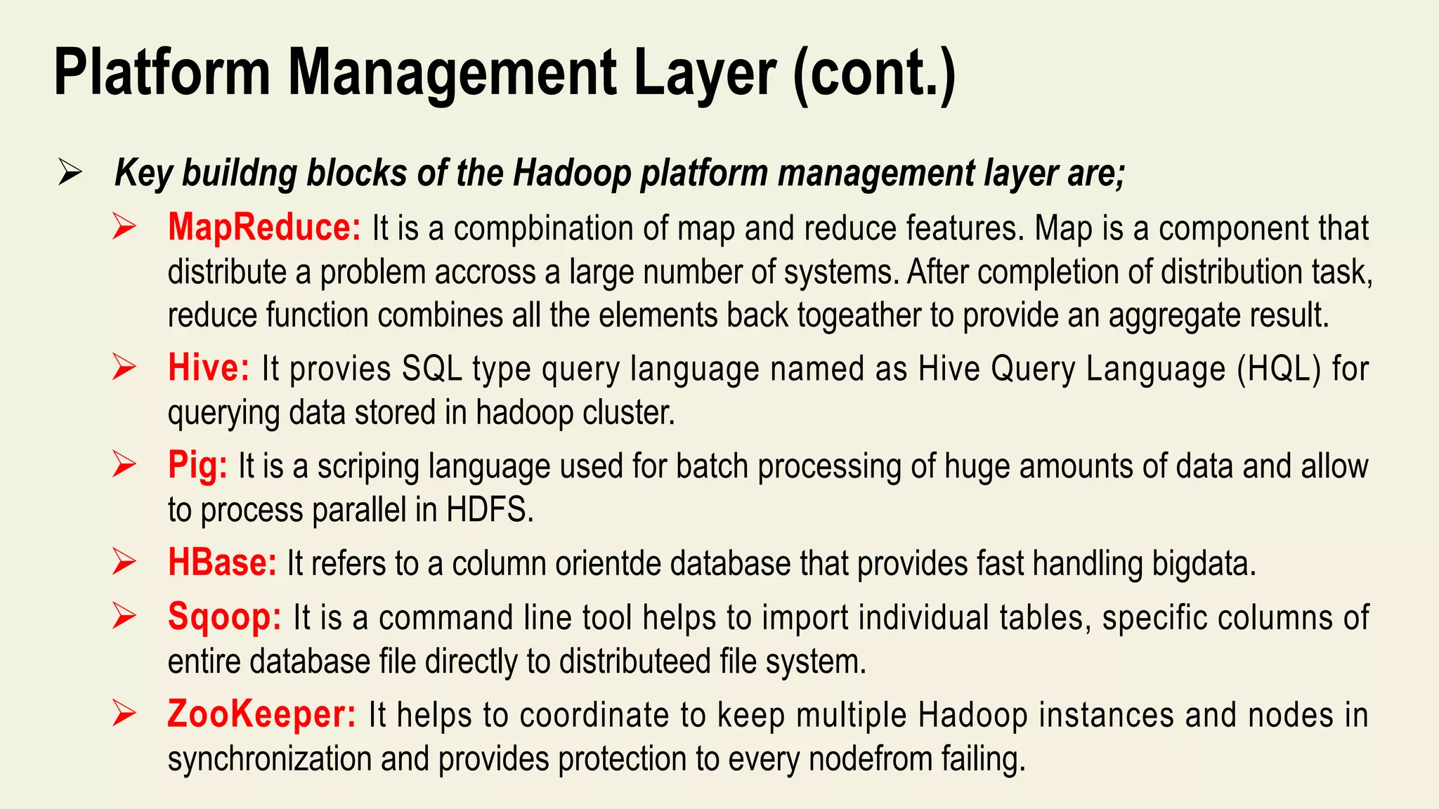 Lecture4 big data technology foundations | PDF | Databases | Computer Software and Applications