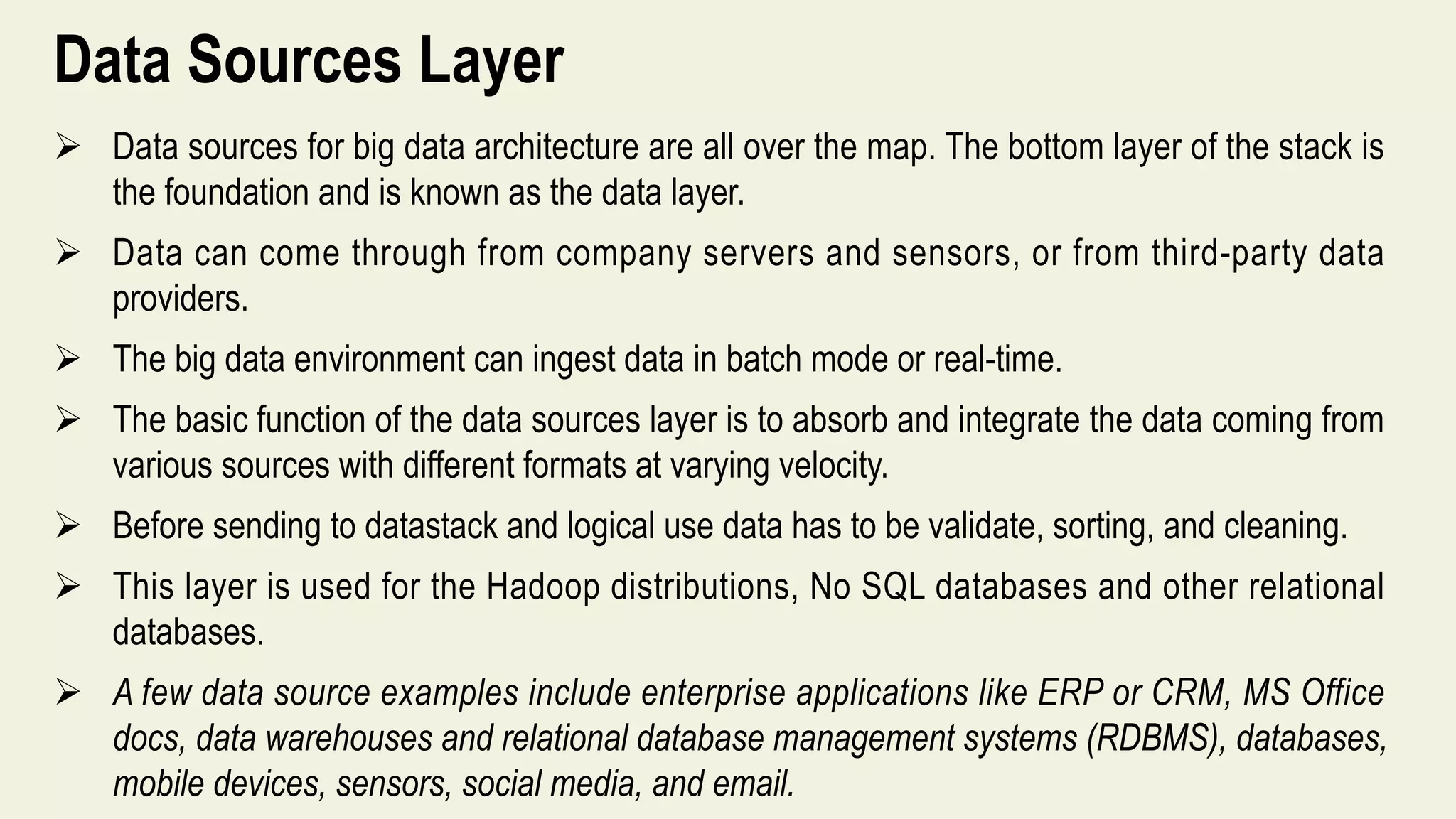 Lecture4 big data technology foundations | PDF | Databases | Computer Software and Applications
