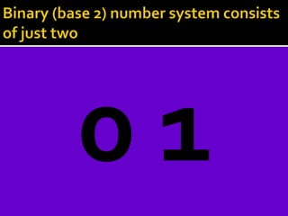 Lecture4 binary-numbers-logic-operations | PPTX