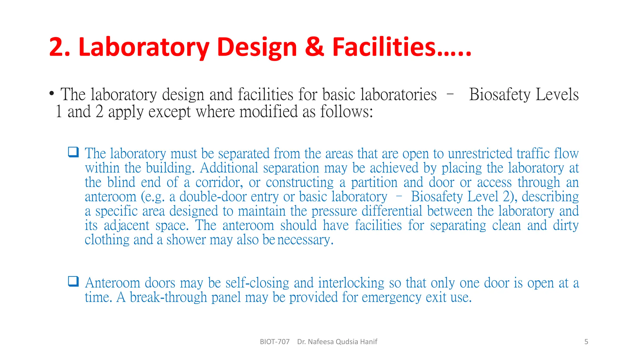 Lecture 4 - Biosafety Levels 3 - The Containment Laboratory.pptx