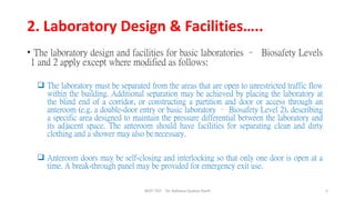 Lecture 4 - Biosafety Levels 3 - The Containment Laboratory.pptx