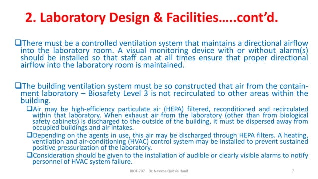 Lecture 4 - Biosafety Levels 3 - The Containment Laboratory.pptx