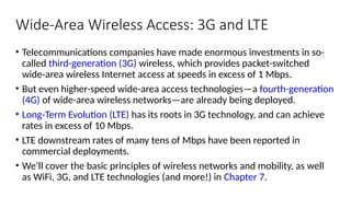 Types of connections like FTTH , cable internet, etc | PPTX