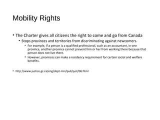 Lecture 4 canadian charter | PPT