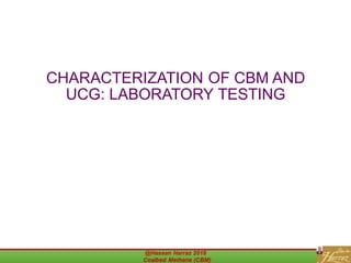 COAL BED METHANE (CBM) | PDF