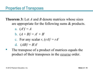 Lecture 4 chapter 1 review section 2-1 | PPT