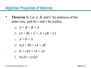 Lecture 4 chapter 1 review section 2-1 | PPT
