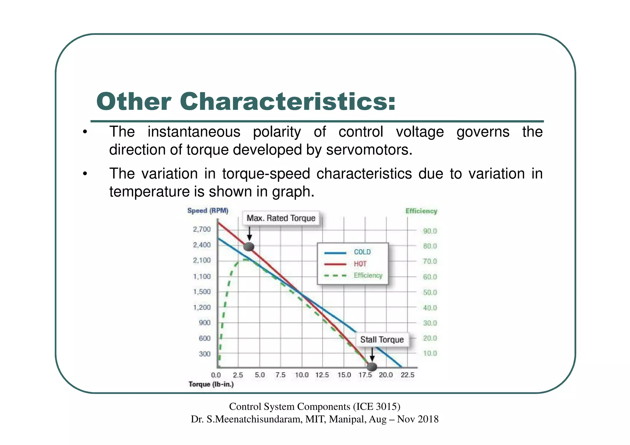 Lecture 4 Characteristics, Specifications & Load Calculation | PPT