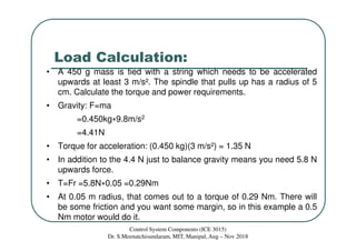 Lecture 4 Characteristics, Specifications & Load Calculation | PPT