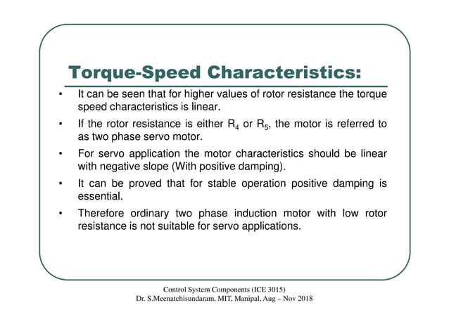 Lecture 4 Characteristics, Specifications & Load Calculation | PPT