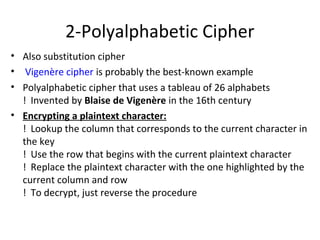 Classical Encryption Techniques | PPT