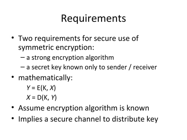 Classical Encryption Techniques | PPT | Information and Network Security | Computing