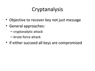 Classical Encryption Techniques | PPT