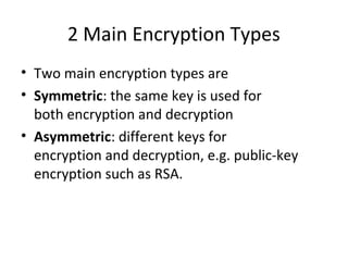 Classical Encryption Techniques | PPT