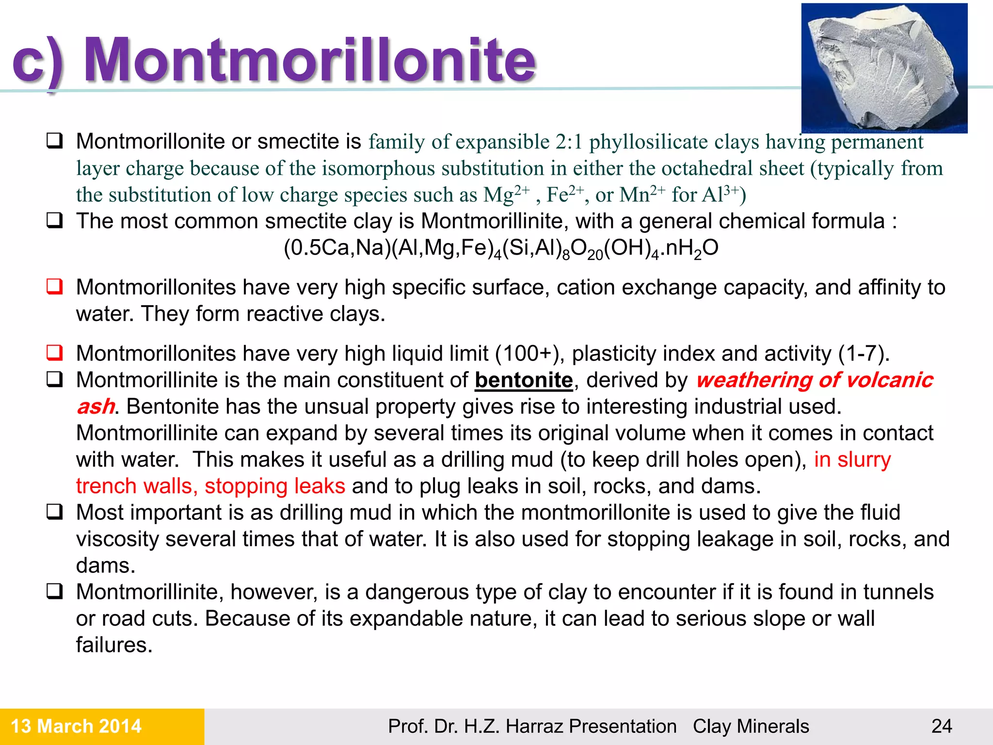 Clay Mineralogy | PDF