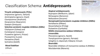 Lect. 4 Clinical Depression and Antidepressants | PPT