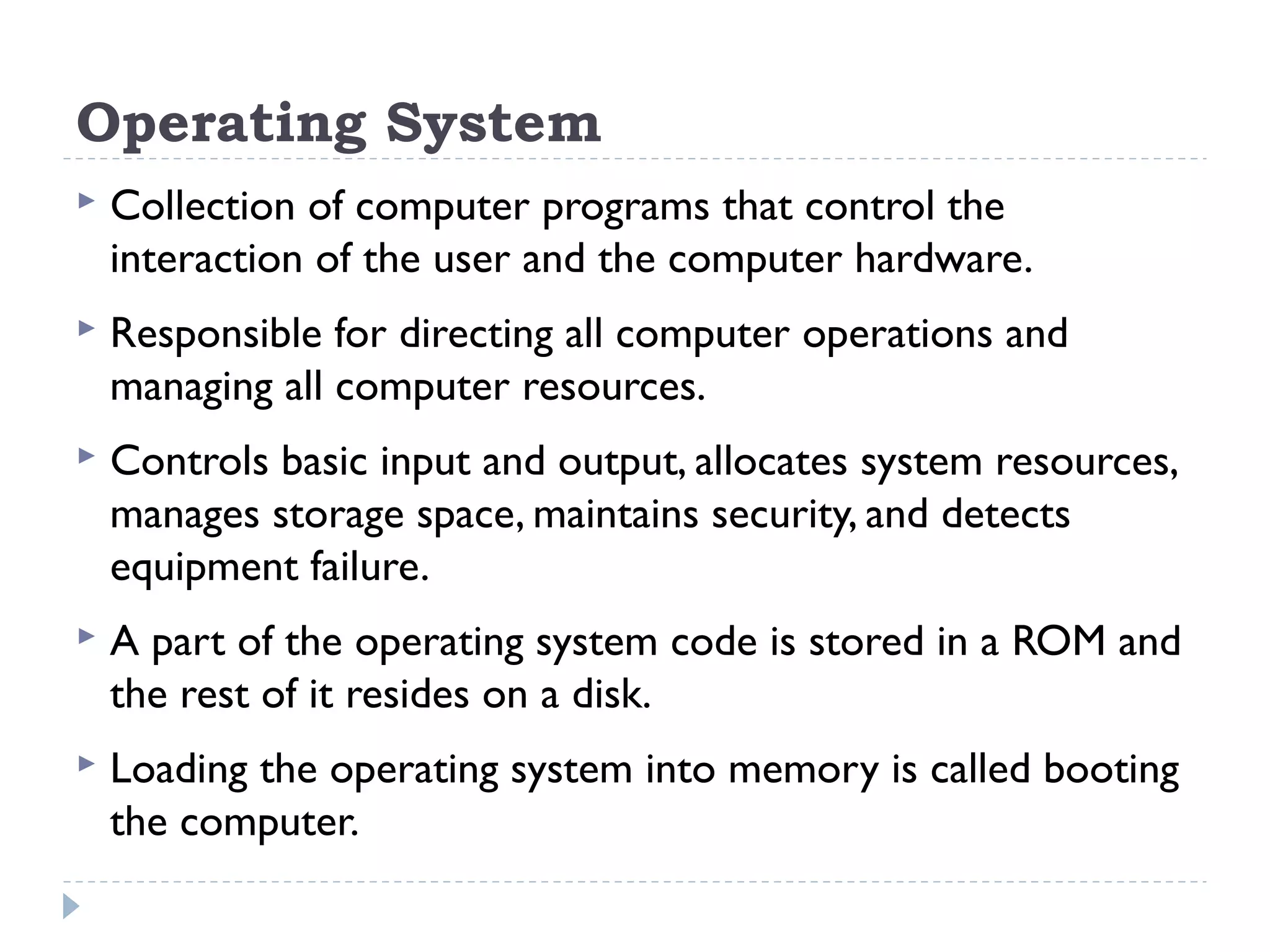 Lecture 4- Computer Software and Languages | PPT