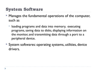 Lecture 4- Computer Software and Languages | PPT