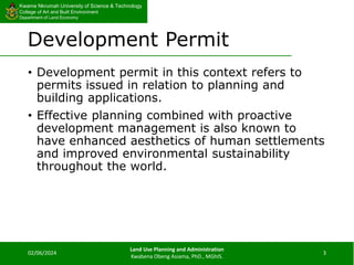 Lecture 4 - Development and Planning Permit.pptx
