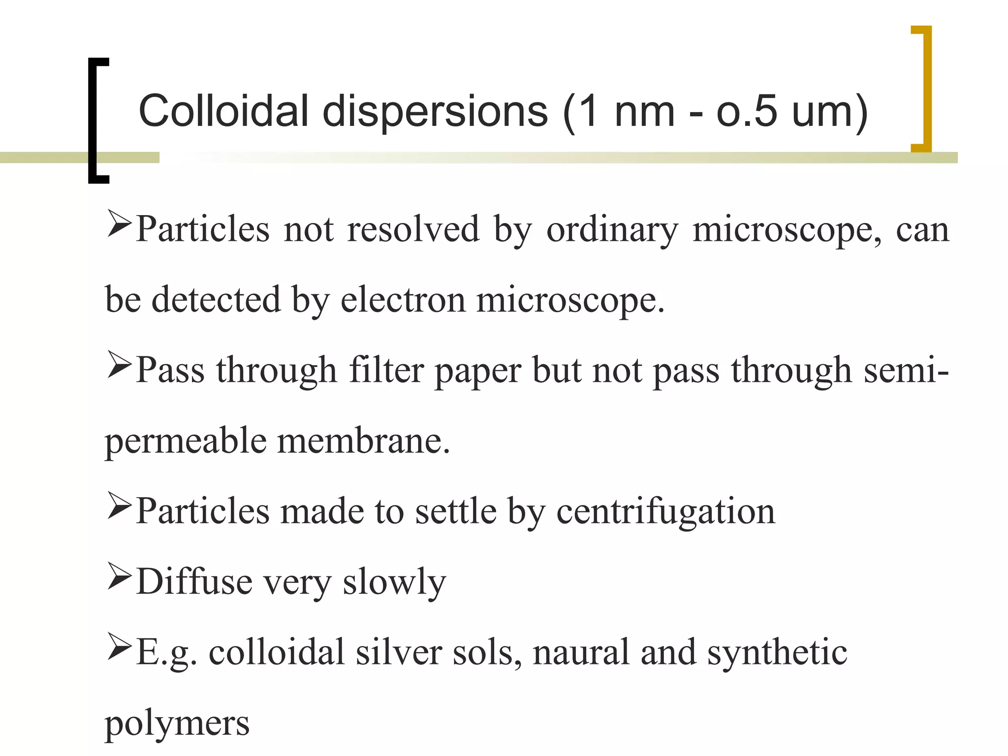Disperse system--------(Pharmaceutics) | PPT