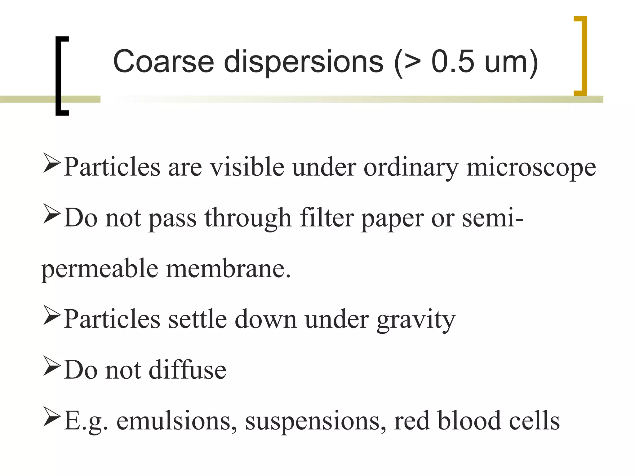 Disperse system--------(Pharmaceutics) | PPT